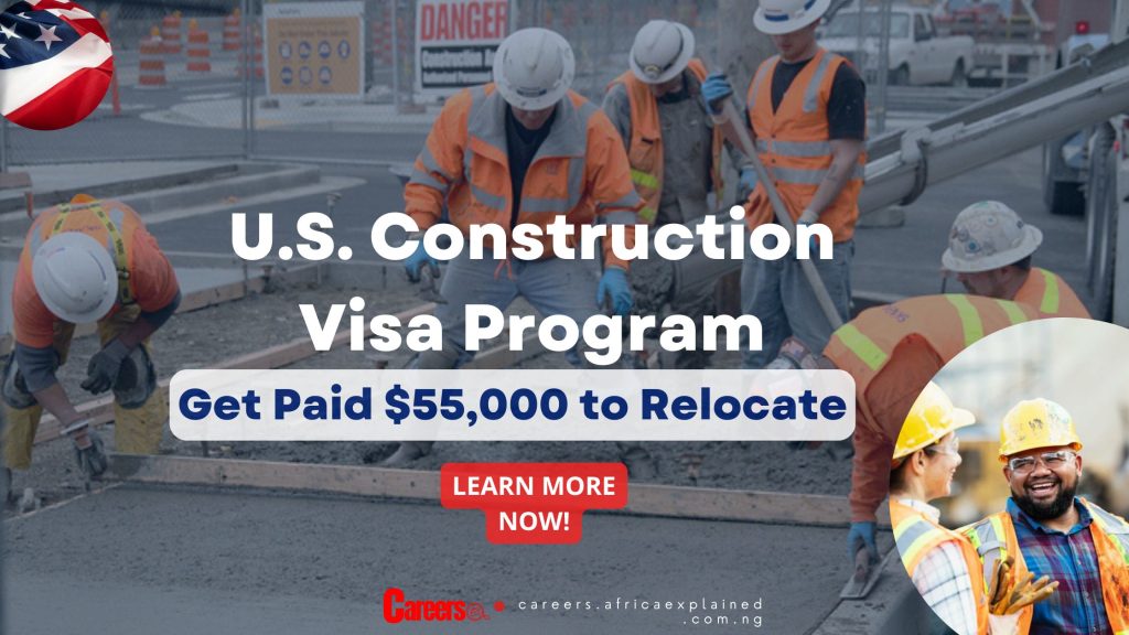 Relocation Opportunity: Receive $55,000 Through the U.S. Construction ...